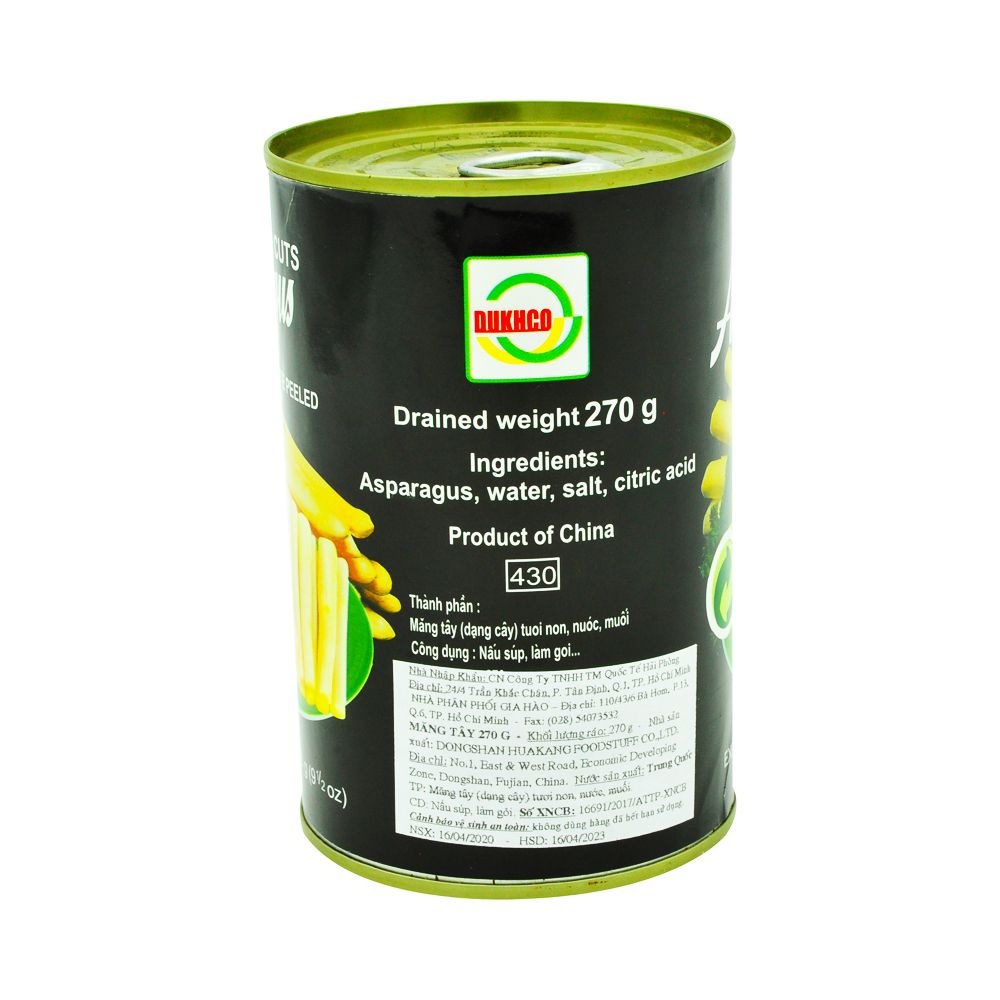 Măng tây Trung Quốc Gia Hảo, 270g